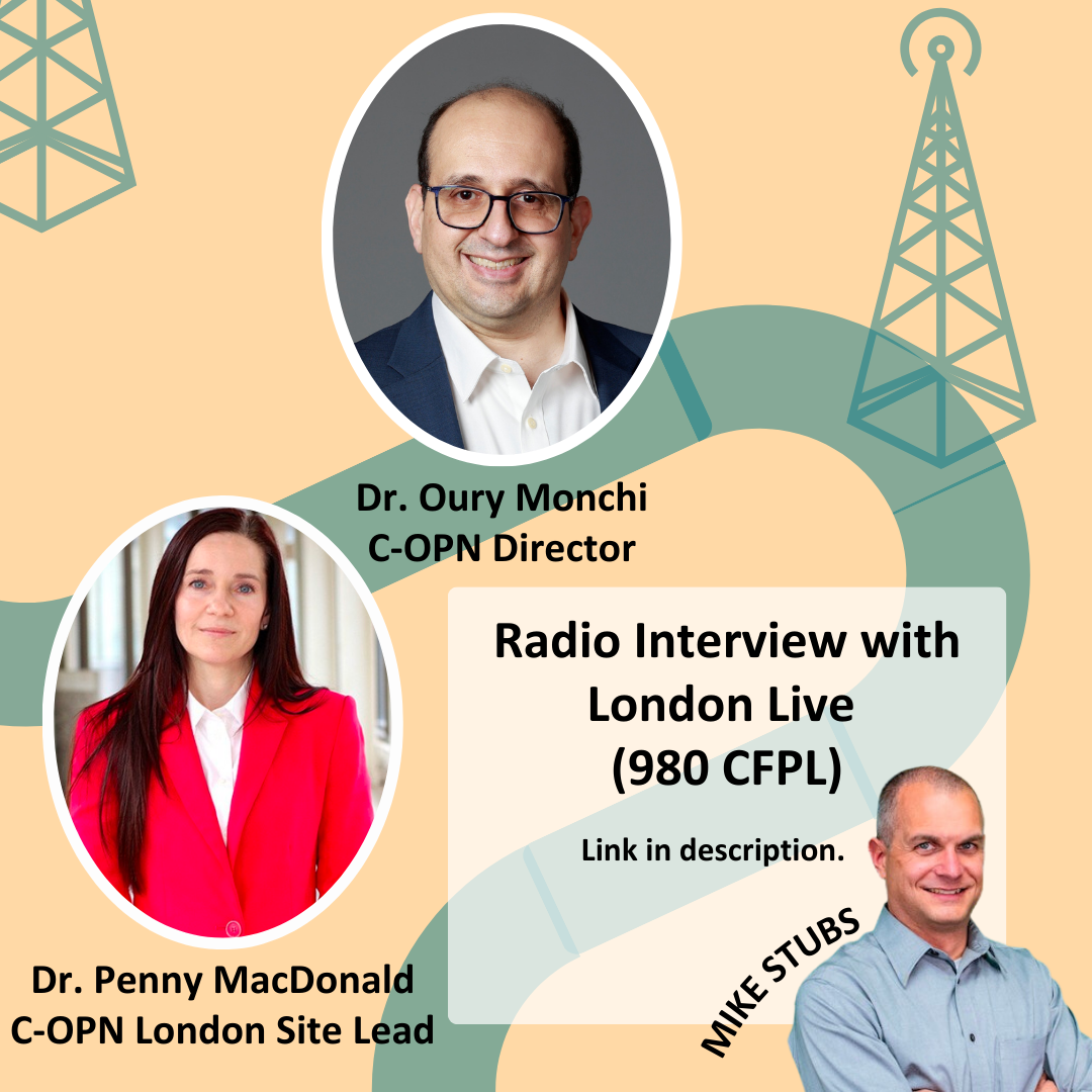 The New C-OPN Site in London, Ontario – The Canadian Open Parkinson Network